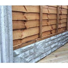 Concrete Gravel Boards | Rockface Panels | Forward Builders | Forward ...