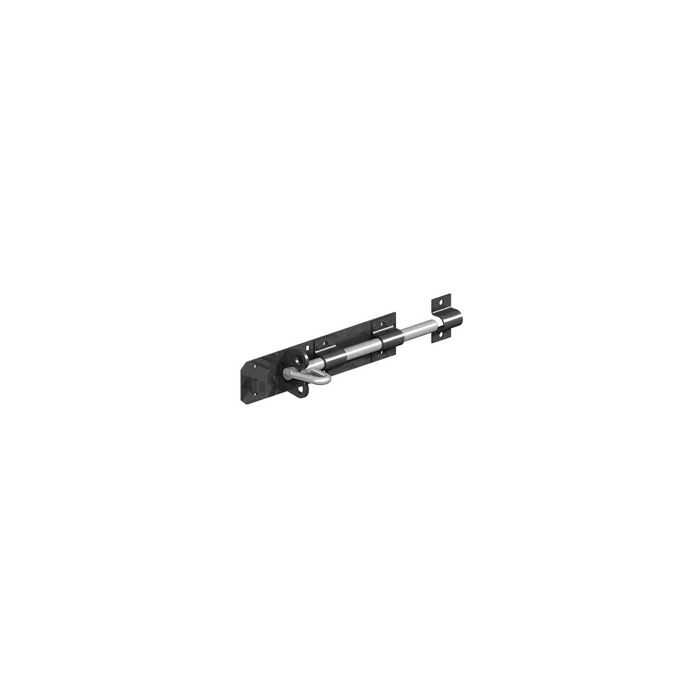 Garden Gate Lock Brenton Black Steel Padbolt – Garden Gate Slide Bolt ...
