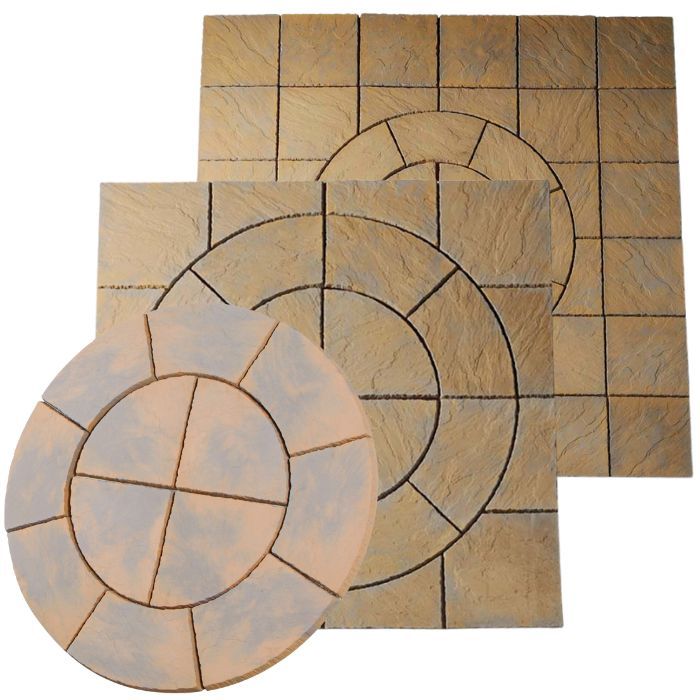 Buff Circle Paving Kits | Forward Builders Supplies
