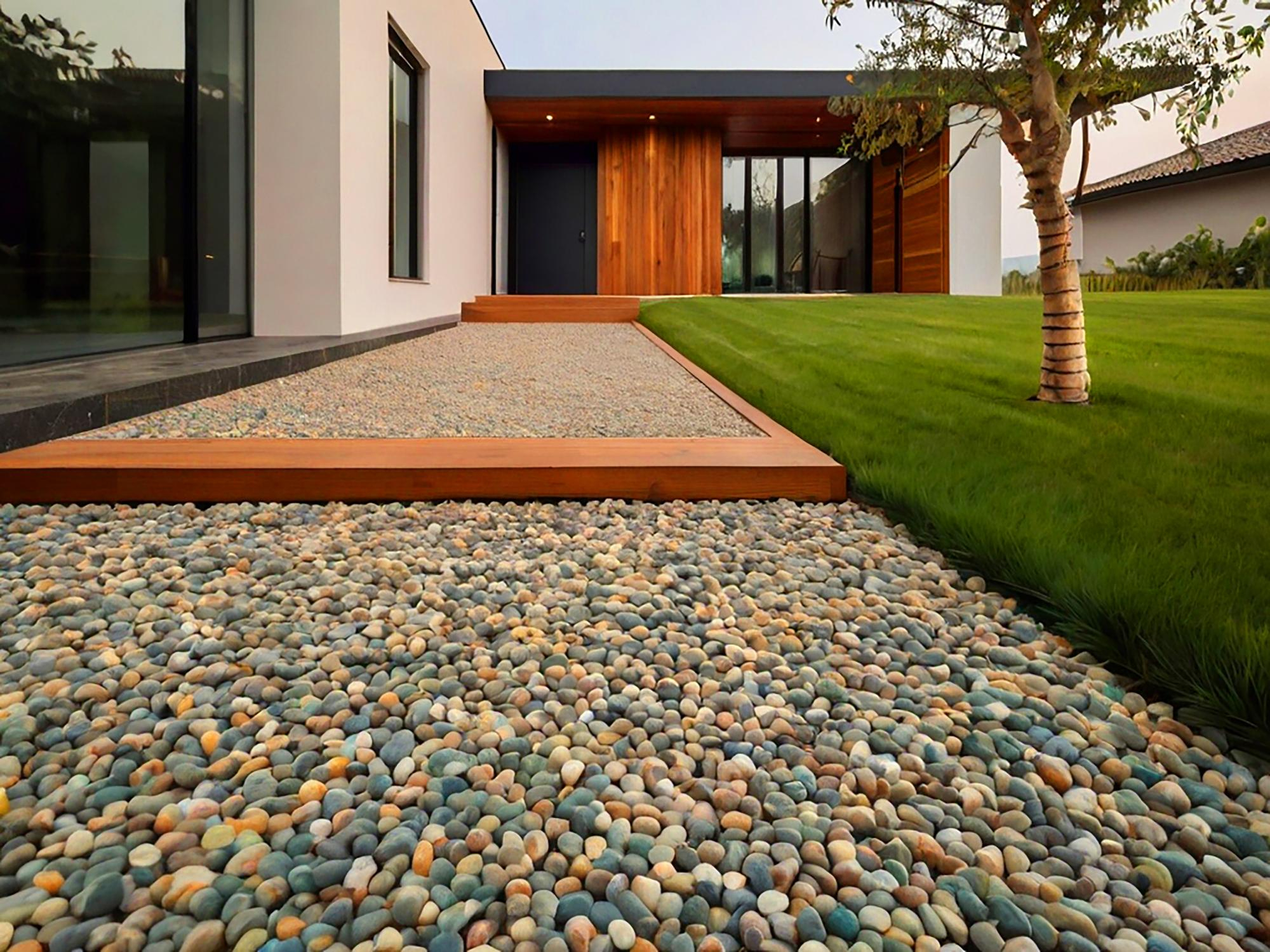 What to put under decorative stones | Forward Builders Supplies